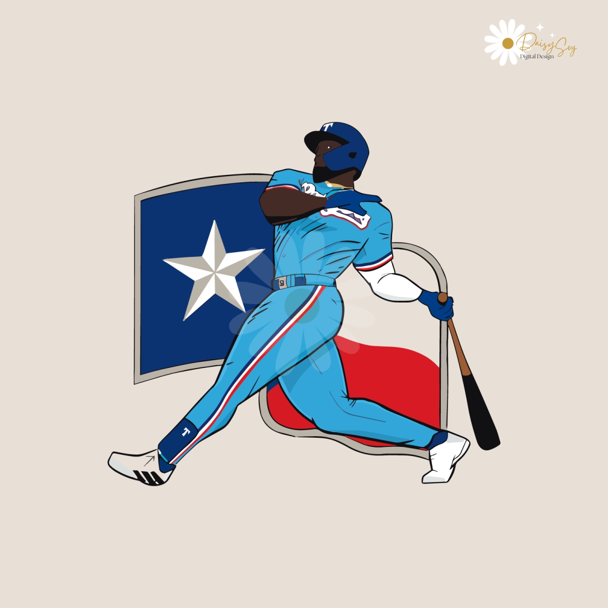 Adolis Garcia World Series ALCS MVP SVG Cricut Files - Inspire Uplift