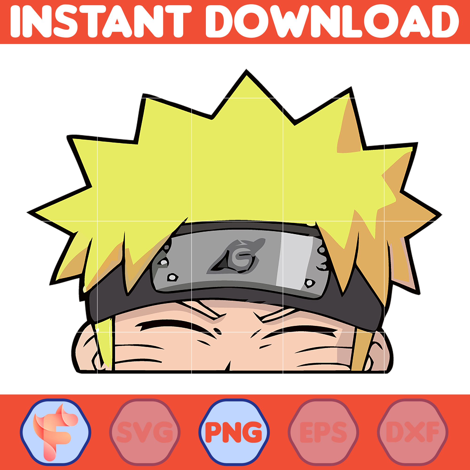 Anime Peeking Premium Graphic Design, Cute , Cool, Anime PNG - Inspire ...