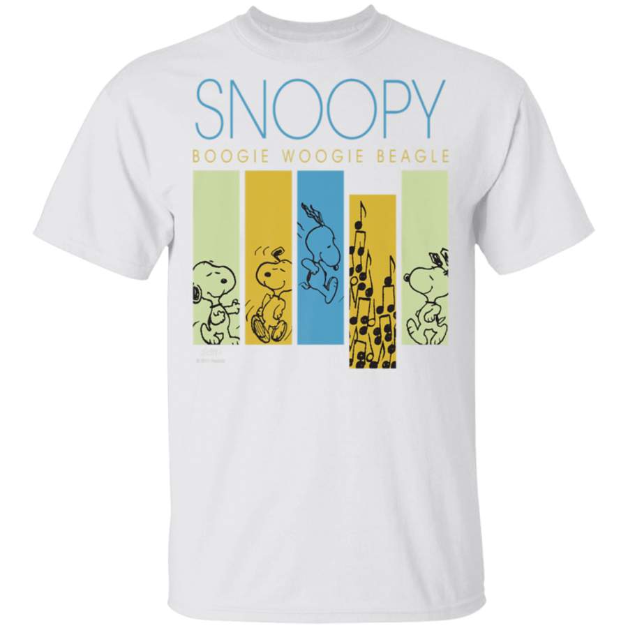 Peanuts Snoopy Boogie Woogie Beagle T-Shirt | Inspire Uplift