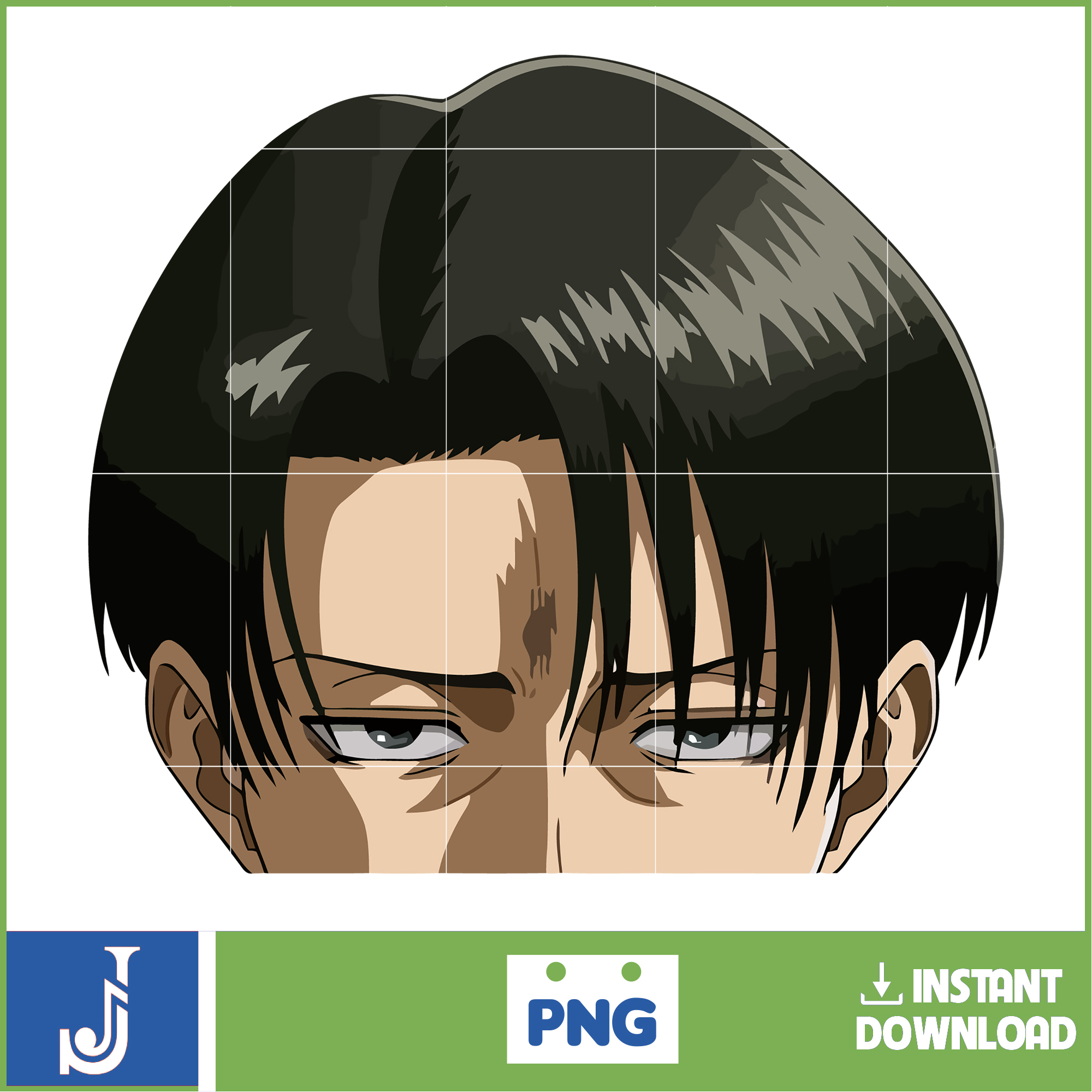 Anime Peeking Premium Graphic Design Png, Cute Png, Cool Png | Inspire ...