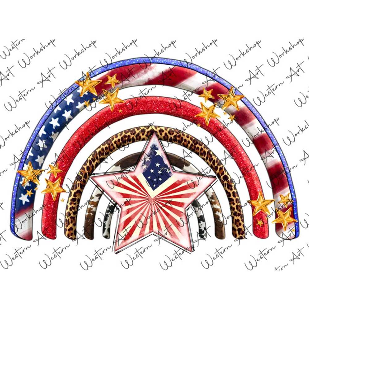 American Flag Rainbow with Stars Png, USA Flag Rainbow Png, | Inspire ...