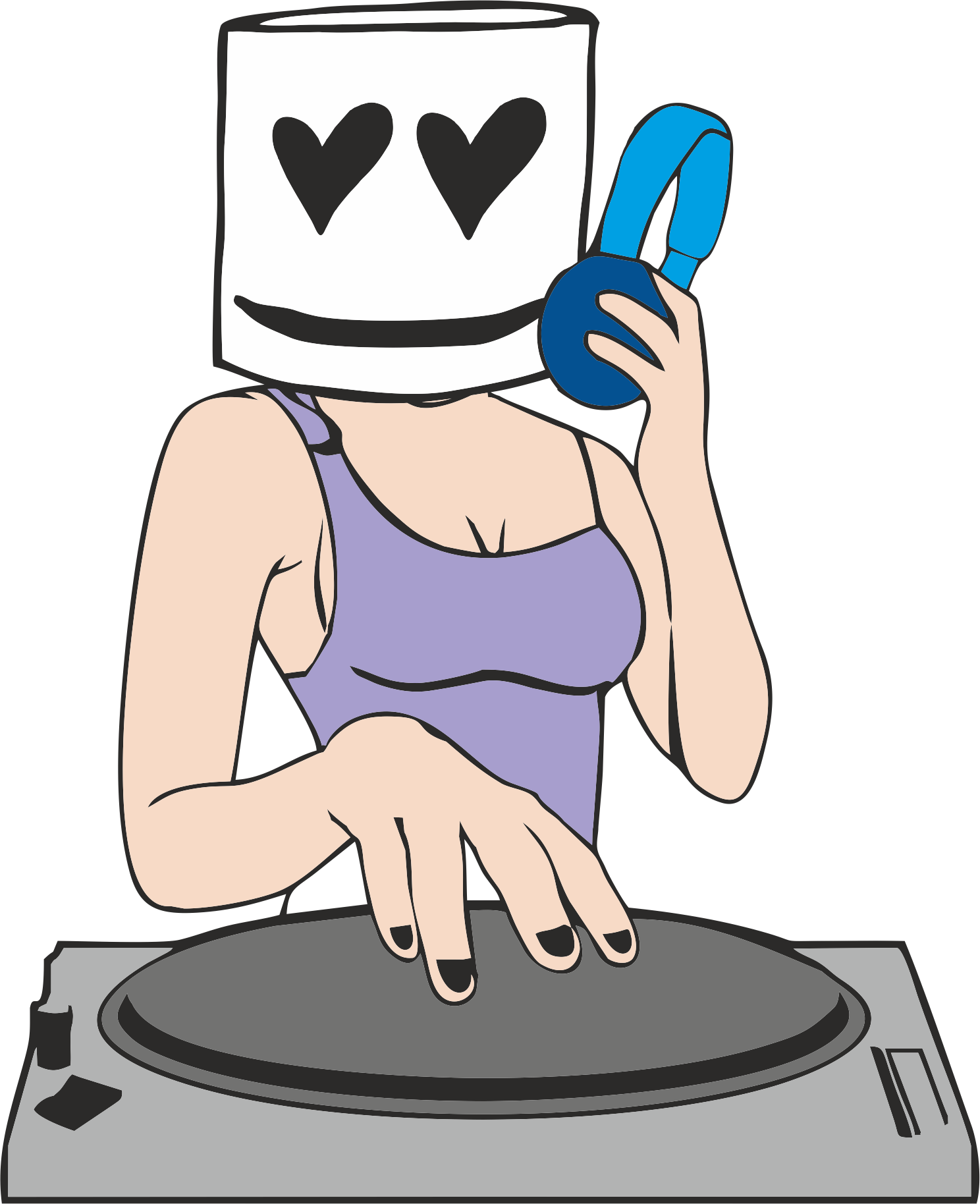 Dj marshmello svg, Marshmello dabbing svg, marshmello face, | Inspire ...