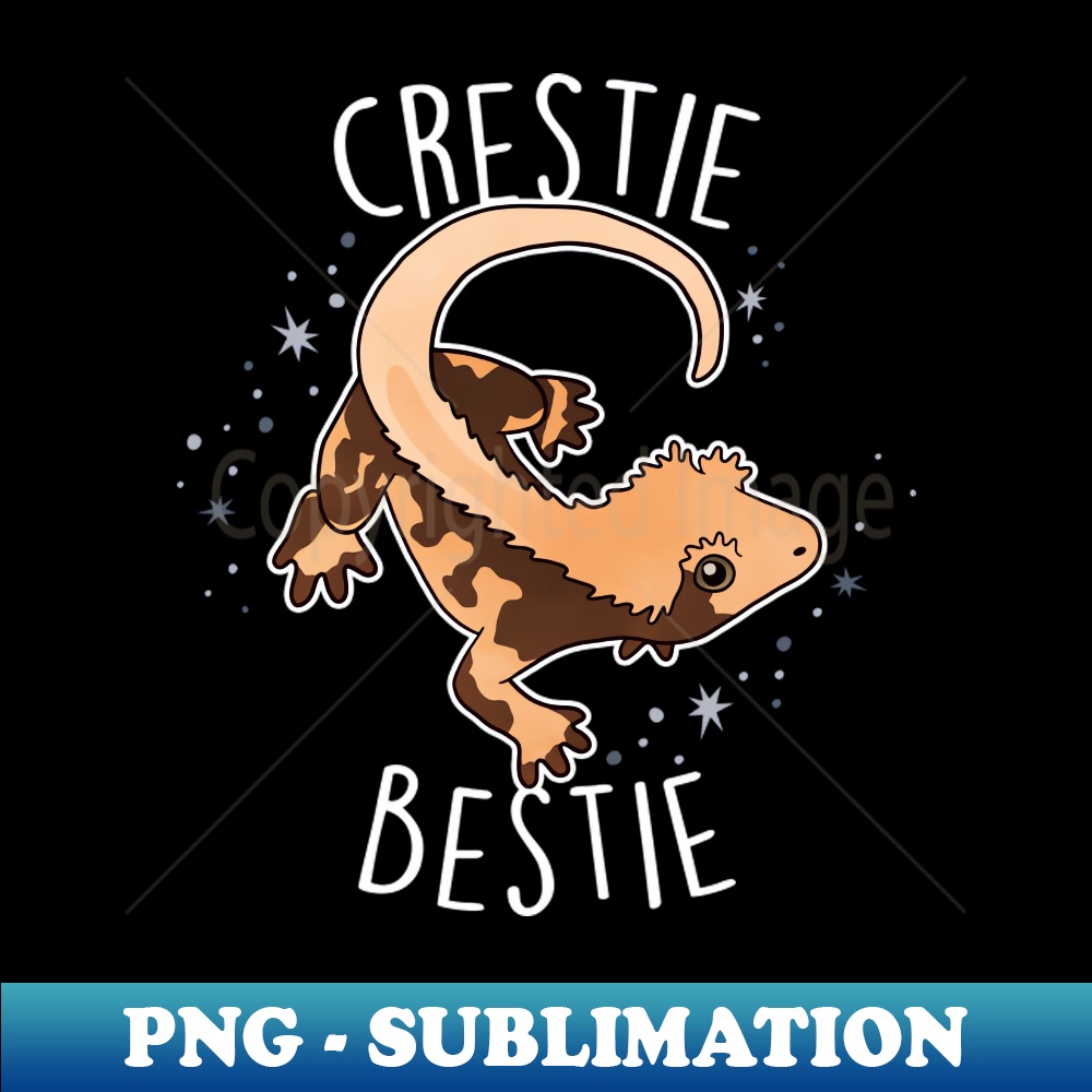 Crested Gecko Lizard Reptile Crestie Bestie - Instant PNG Su | Inspire ...