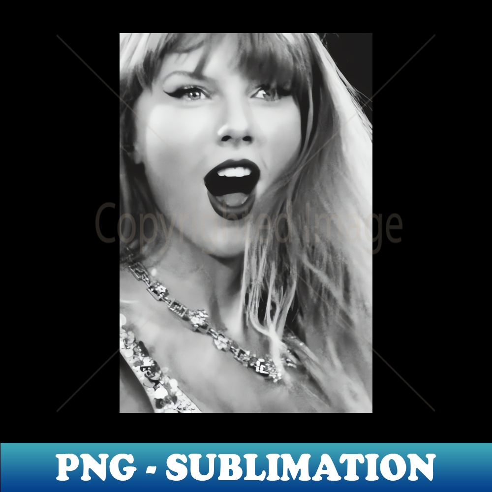 Taylor Swift Black and White - Signature Sublimation PNG Fil - Inspire ...