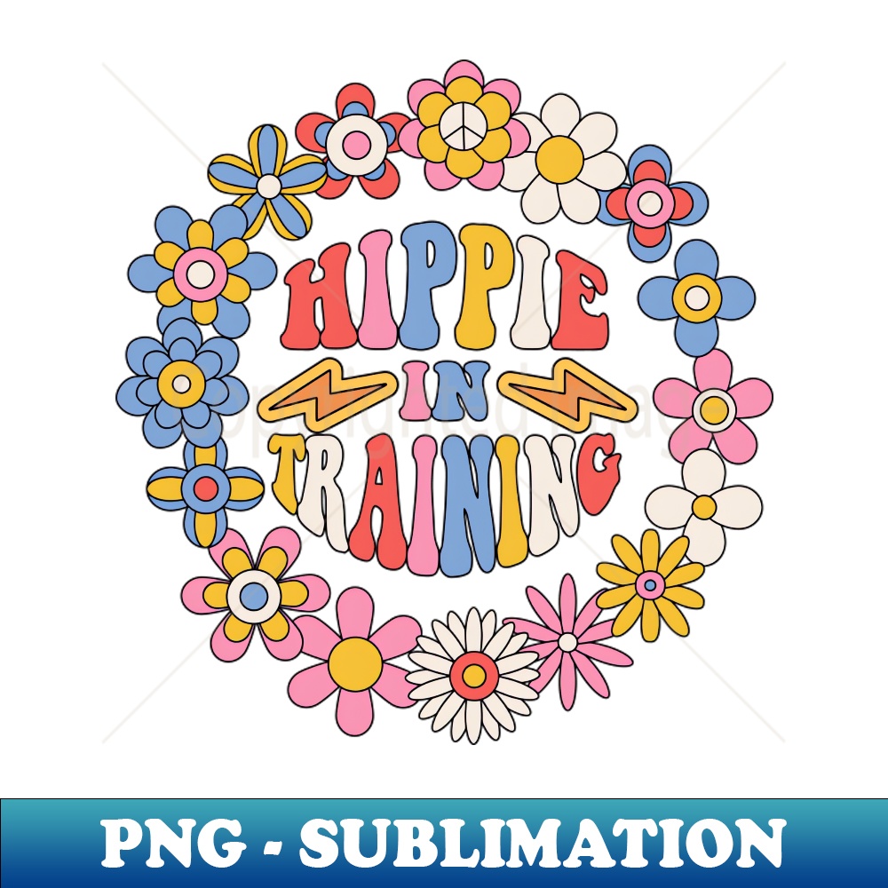 60s and 70s Hippie Hippies Retro Vintage Hippy Flower - Sign | Inspire ...