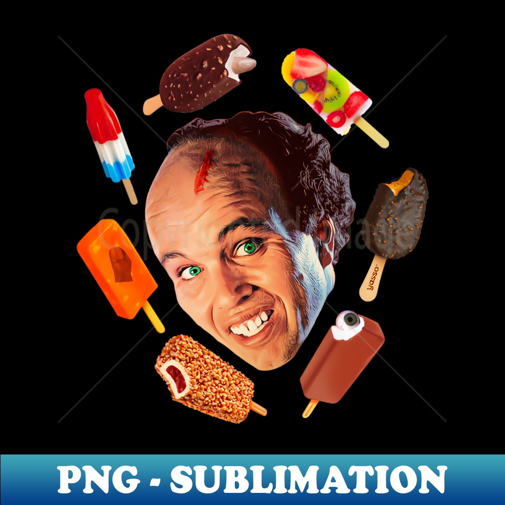 Clint Howard is the Ice Cream Man - Unique Sublimation PNG D | Inspire ...