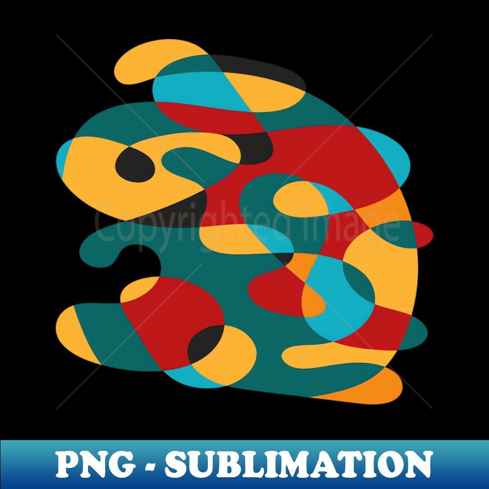 Surreal Shapes Miro Inspired - Signature Sublimation PNG Fil - Inspire ...