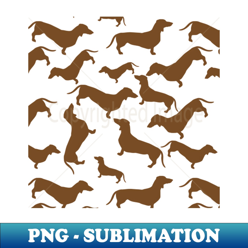 Dog Pattern Dachshund Patterns Dogs - PNG Transparent Sublim - Inspire ...