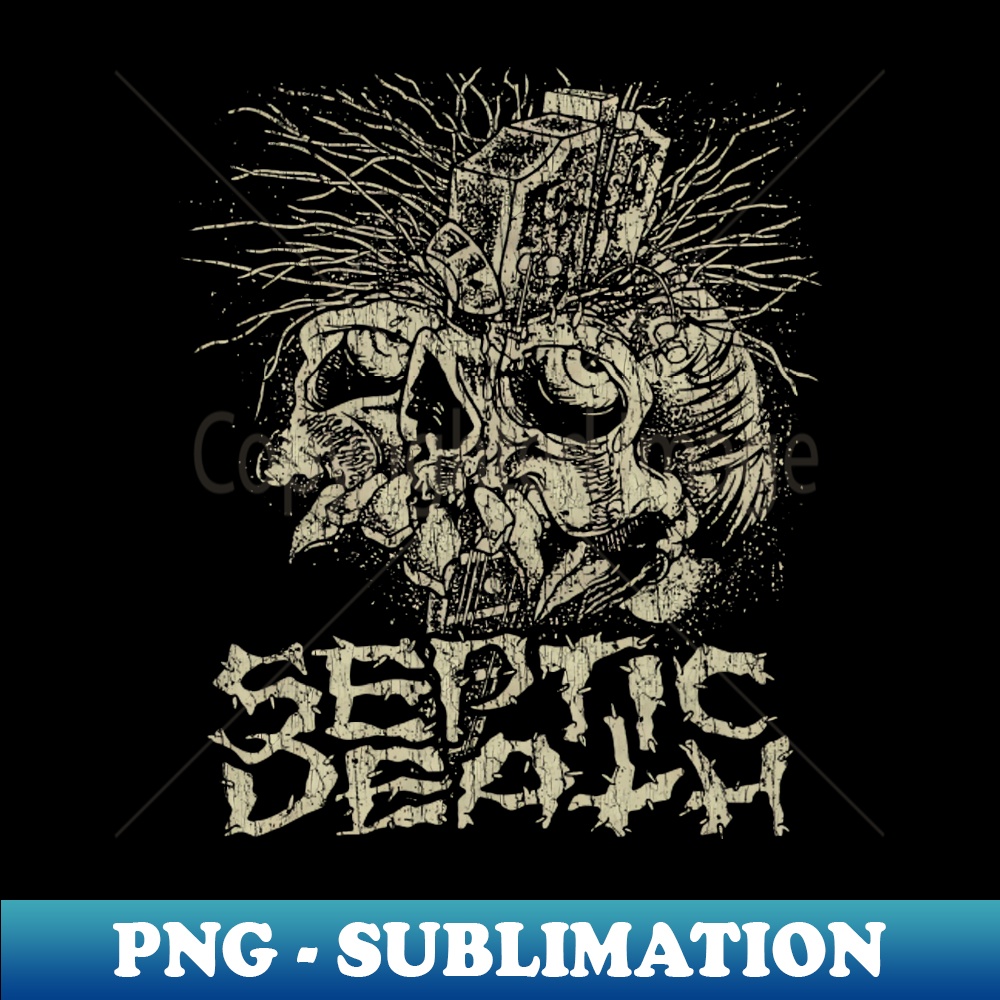 Septic Death 1981 - PNG Transparent Digital Download File fo - Inspire ...