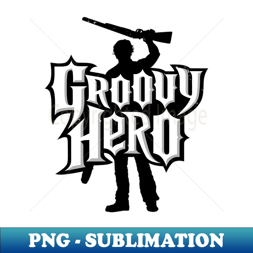Ash Williams Groovy Boomstick Hero Mashup - Aesthetic Sublim | Inspire ...