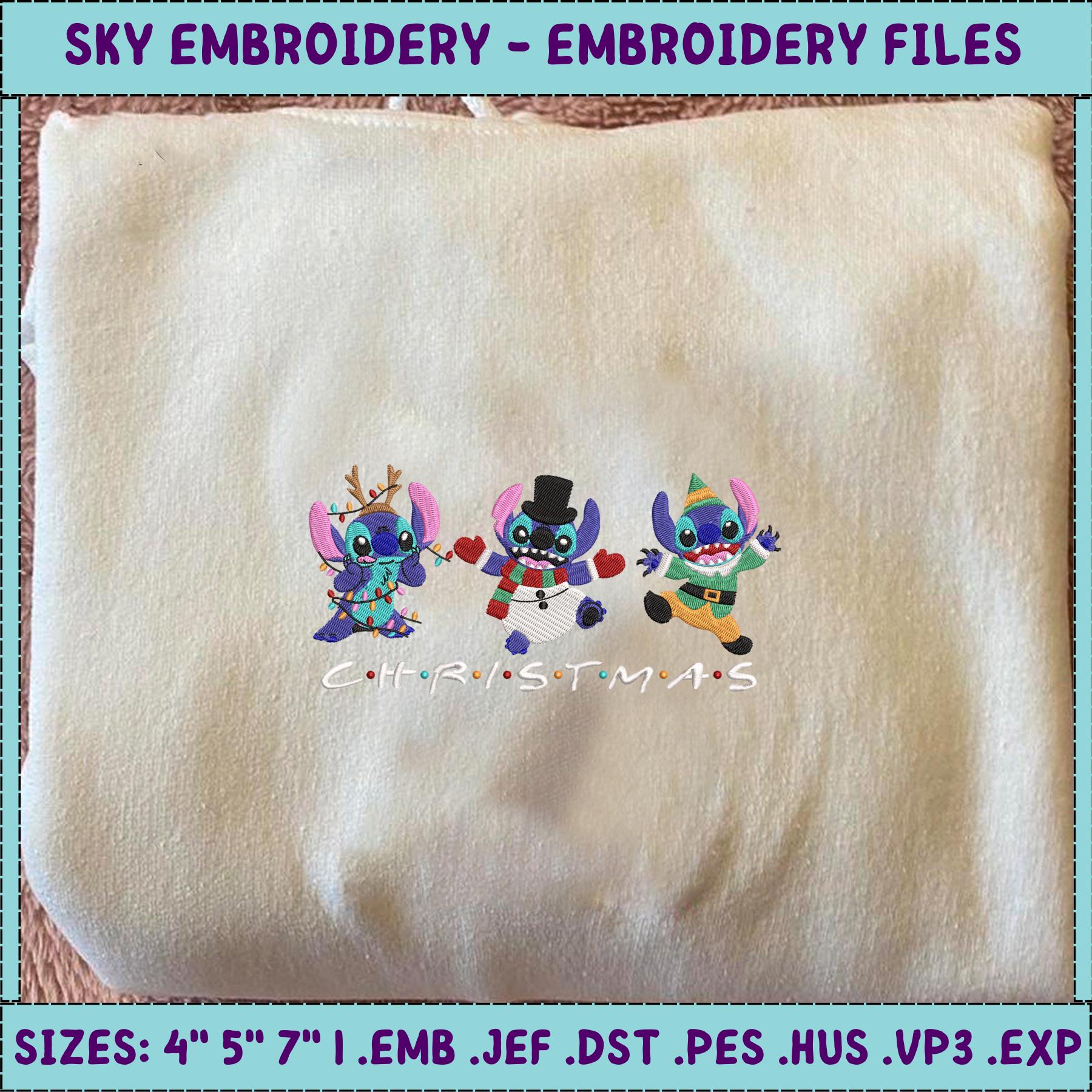 Christmas Stitch Embroidery Designs, Christmas Embroidery De - Inspire ...