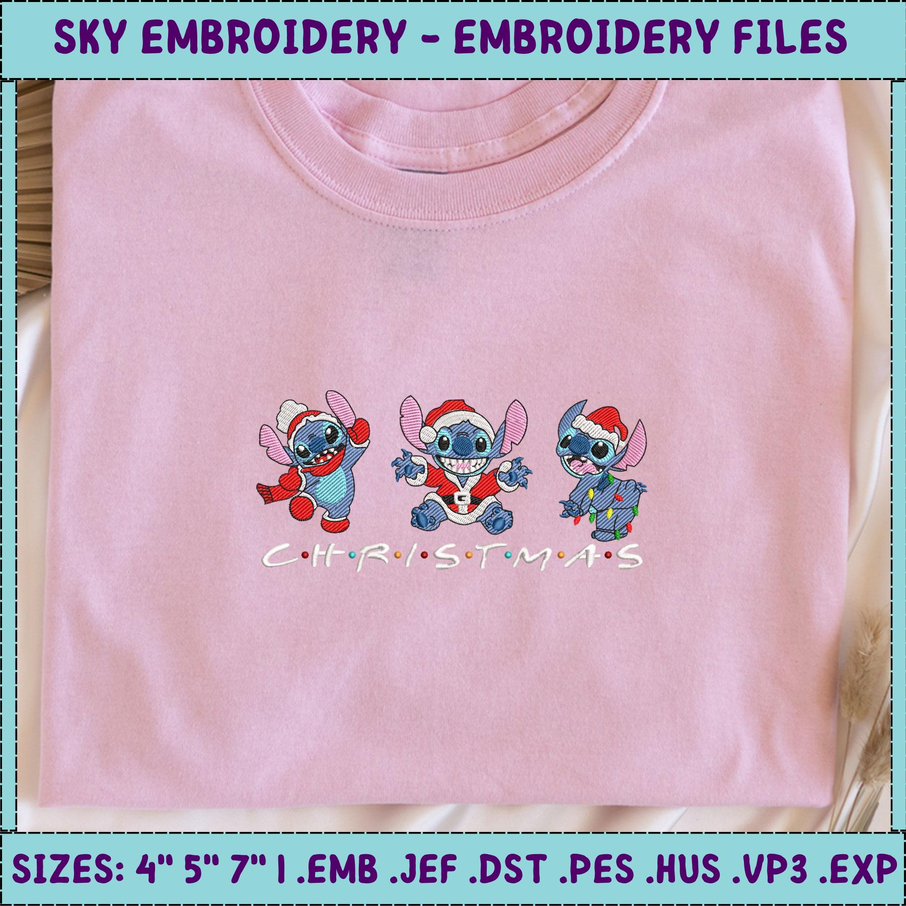 Christmas Stitch Embroidery Designs, Christmas Embroidery De - Inspire ...