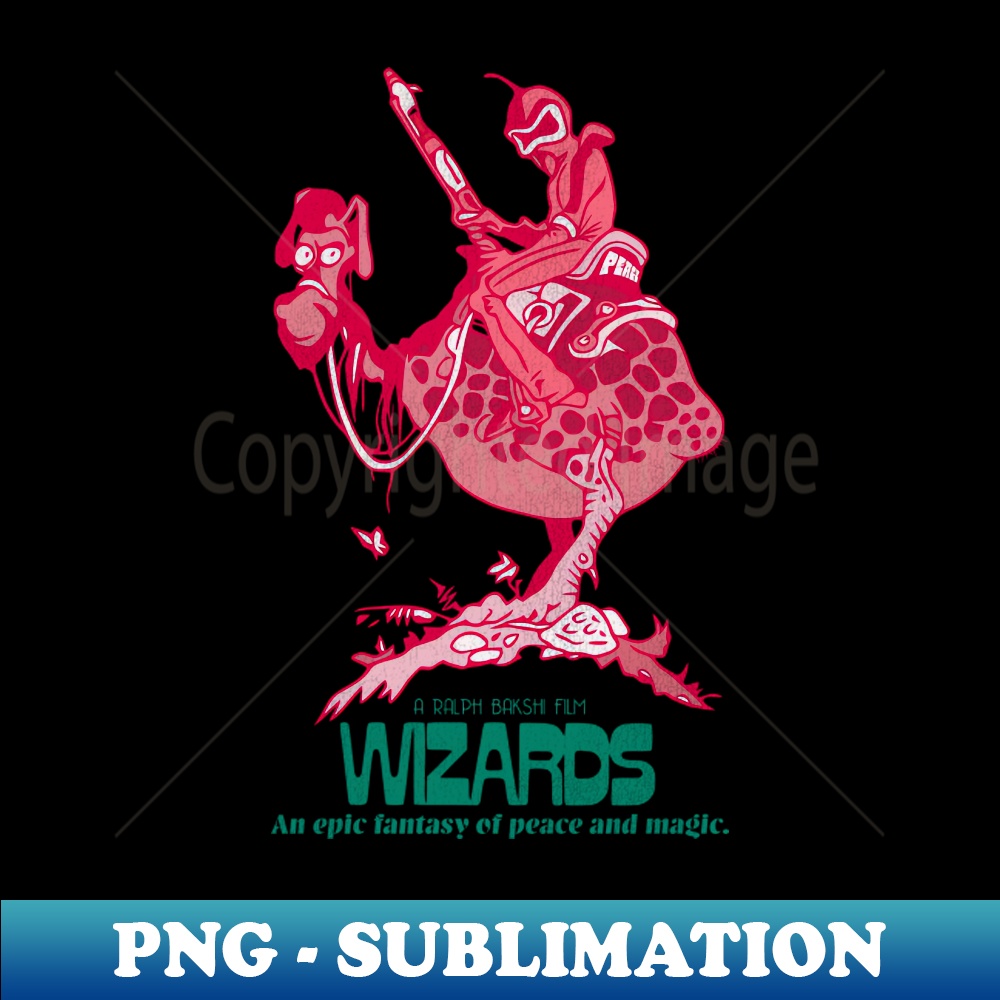 Wizards 70s Animated Sci Fi Cult Film - Aesthetic Sublimatio | Inspire ...