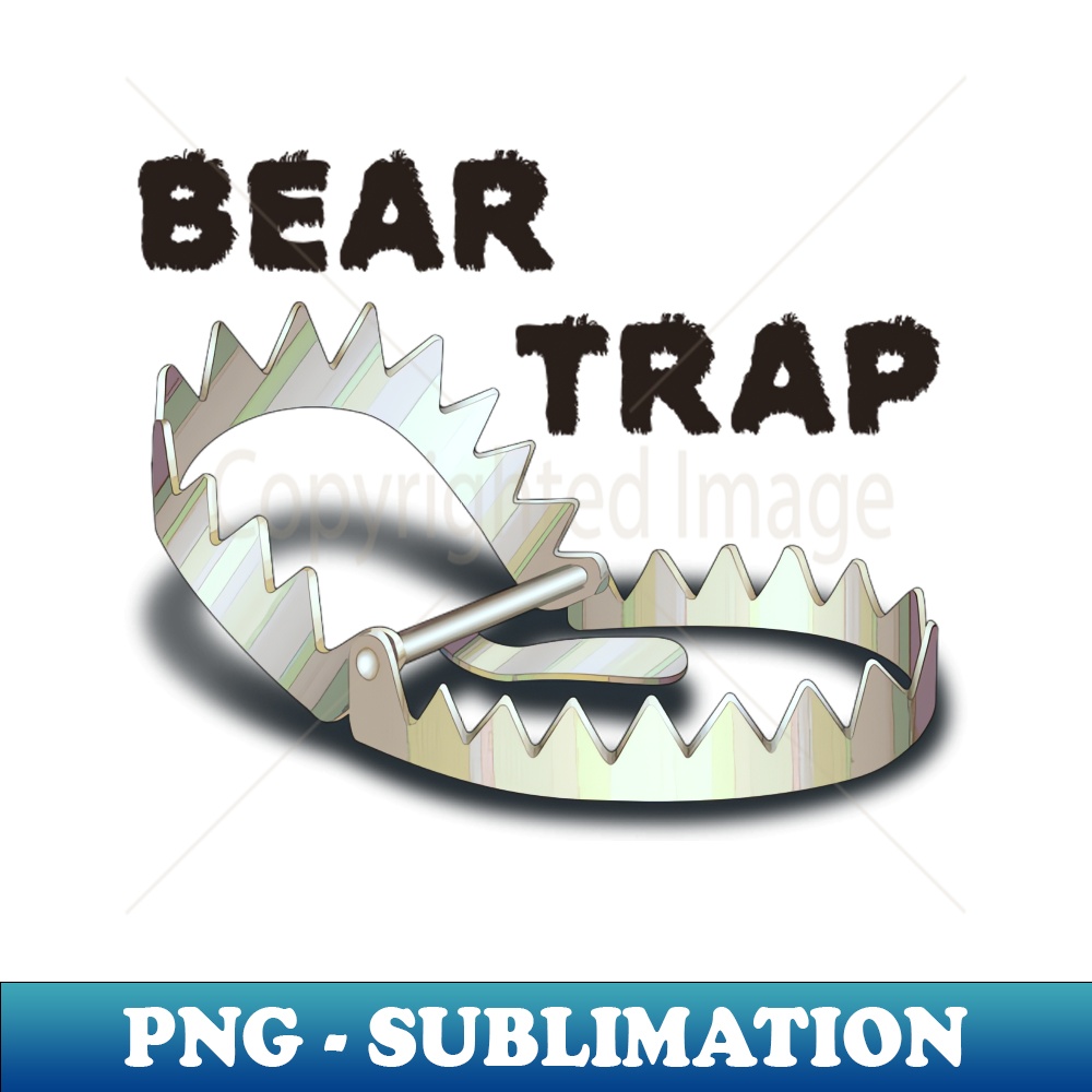 Bear Trap - Modern Sublimation PNG File - Perfect for Person | Inspire ...