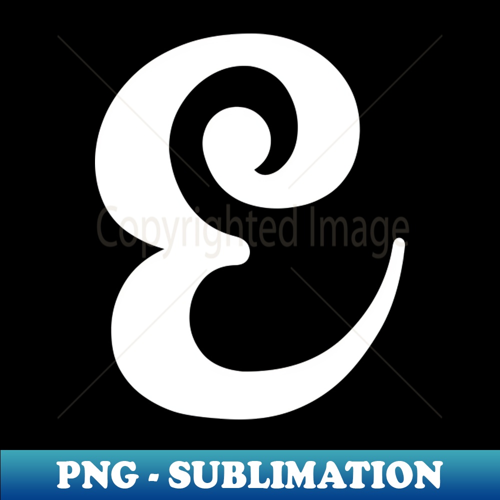 Letter E - Unique Sublimation PNG Download - Create with Con | Inspire ...