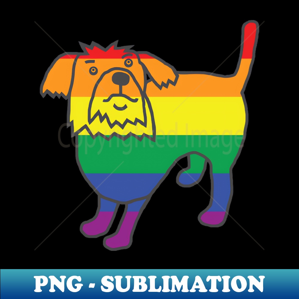 Puppy Dog Pride - Sublimation-Ready PNG File - Stunning Subl | Inspire ...