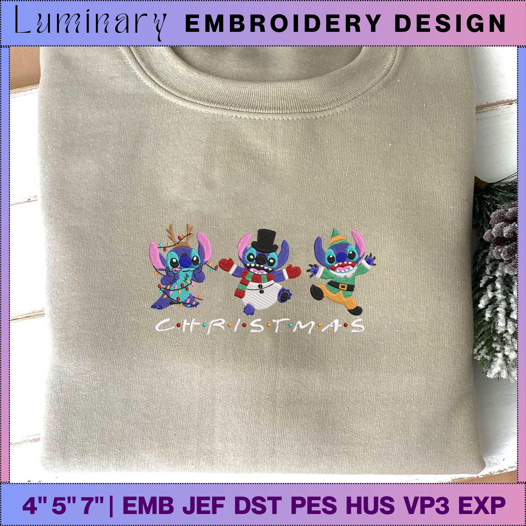 Christmas Stitch Embroidery Designs, Christmas Embroidery De - Inspire ...