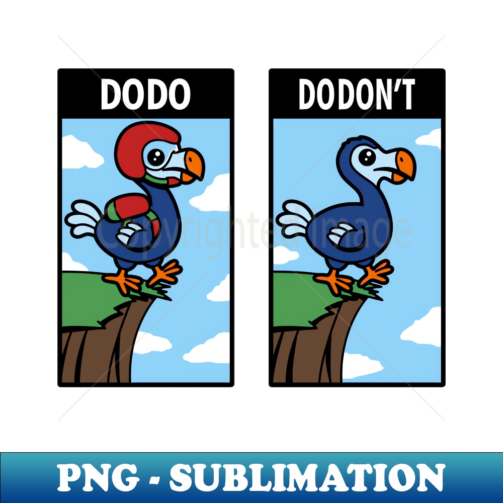 Cute Funny Kawaii Dodo Bird - Artistic Sublimation Digital F | Inspire ...
