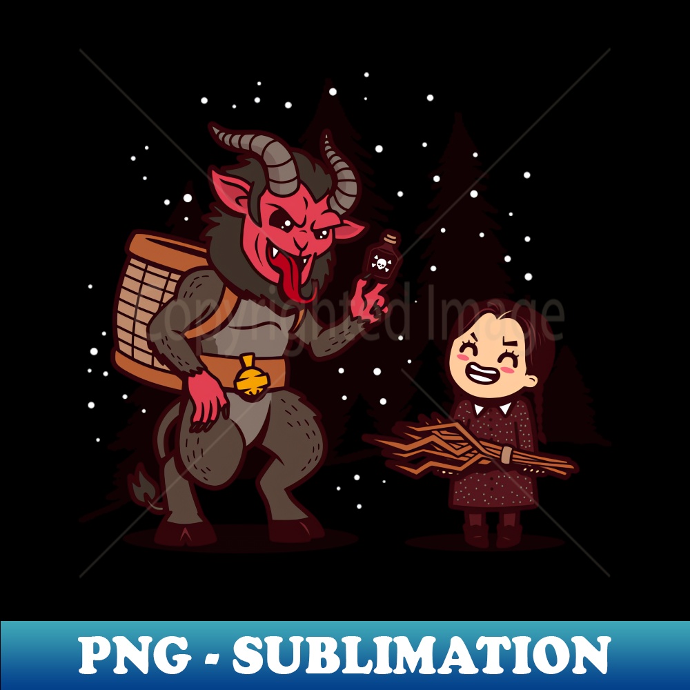 Christmas Krampus Meets The Princess of Gloom - High-Quality - Inspire ...
