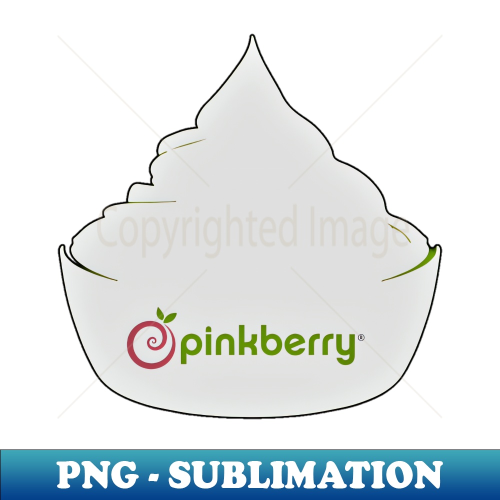 Pinkberry frozen yogurt - Signature Sublimation PNG File - R | Inspire ...