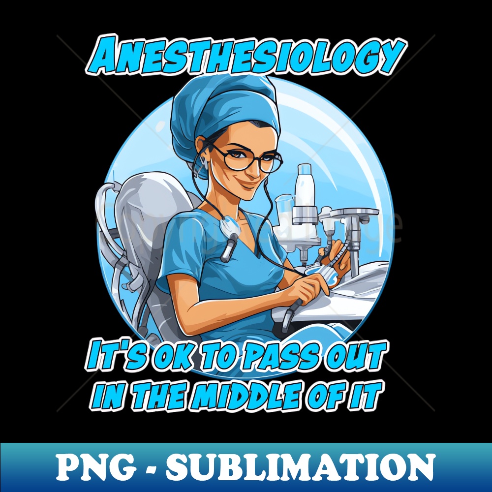 Female Anesthesiologist Caricature Gift for Medical Doctor - | Inspire ...