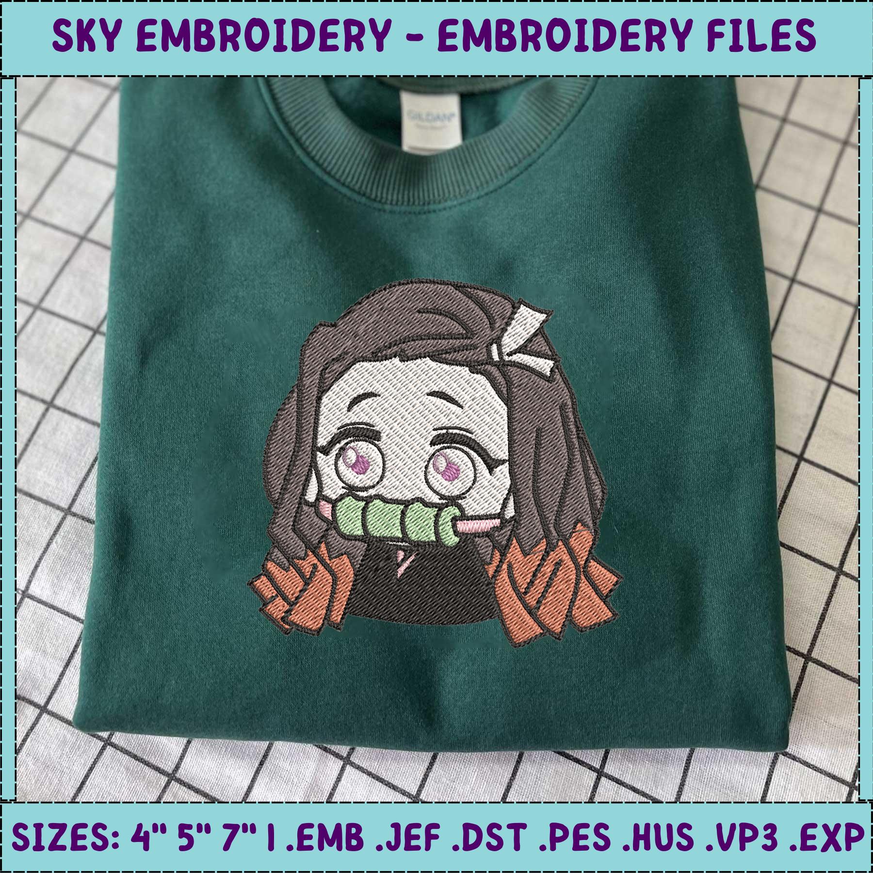 Hero Embroidery Patterns, Slayer Anime Embroidery FIles, Mac | Inspire ...