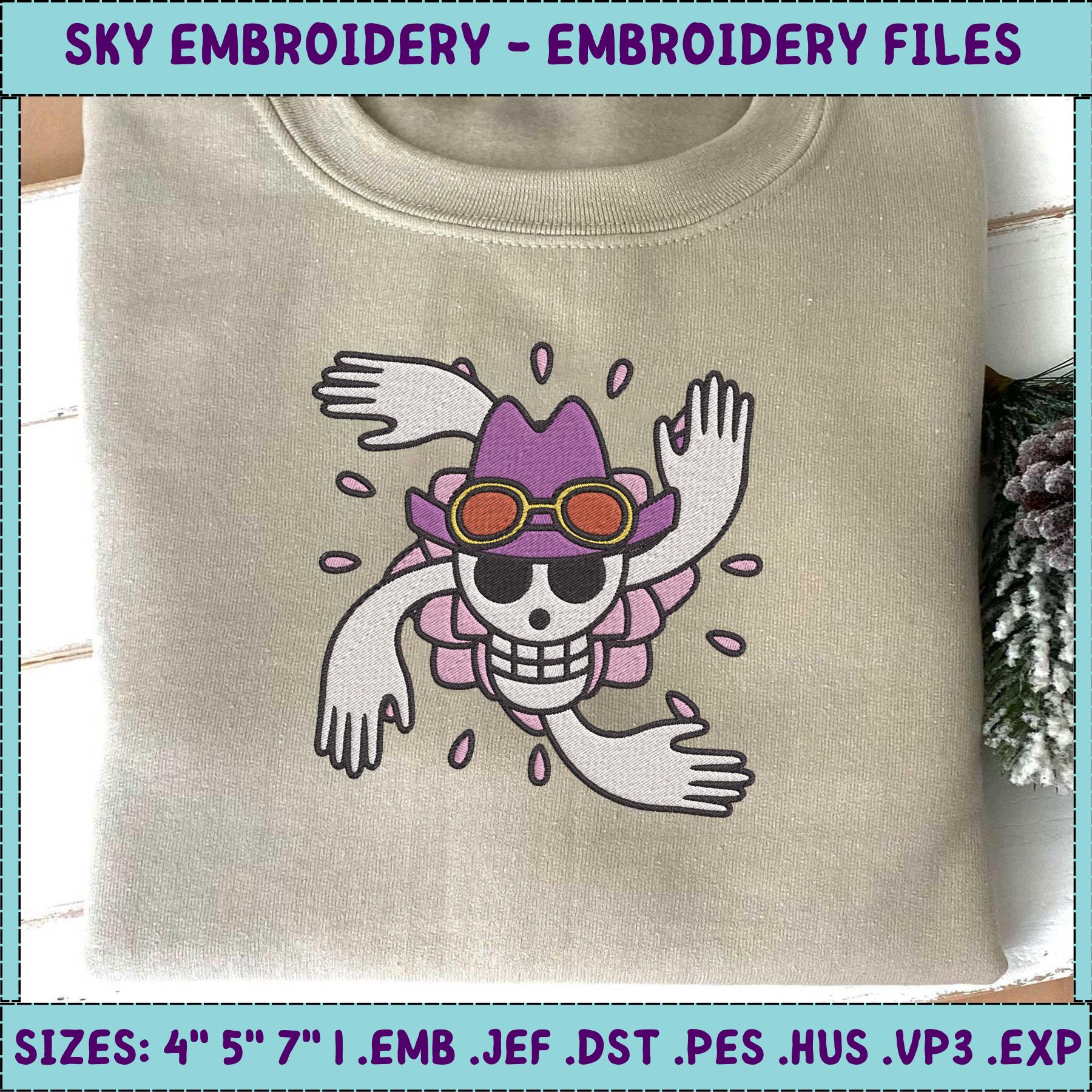 Anime Inspired Embroidery Designs, Anime Symbol Embroidery F - Inspire ...