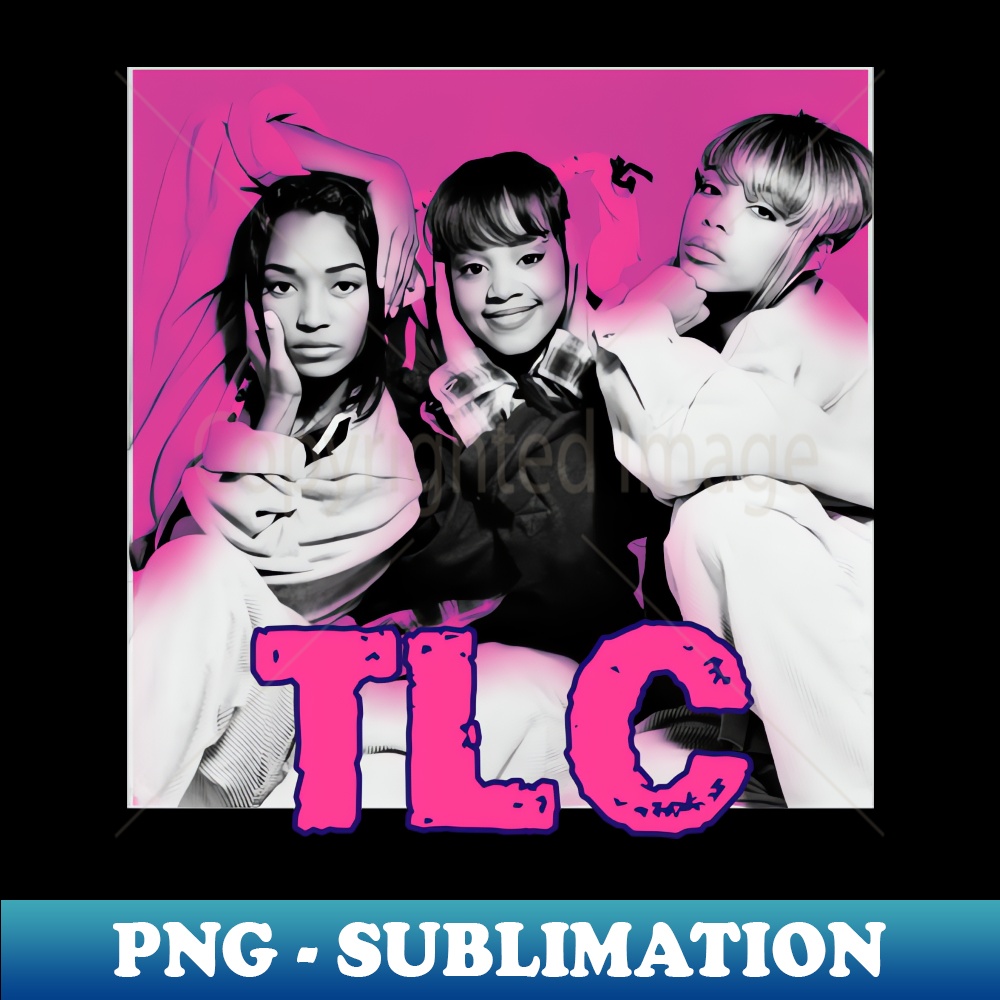 TLC Pink - Retro PNG Sublimation Digital Download - Spice Up | Inspire ...