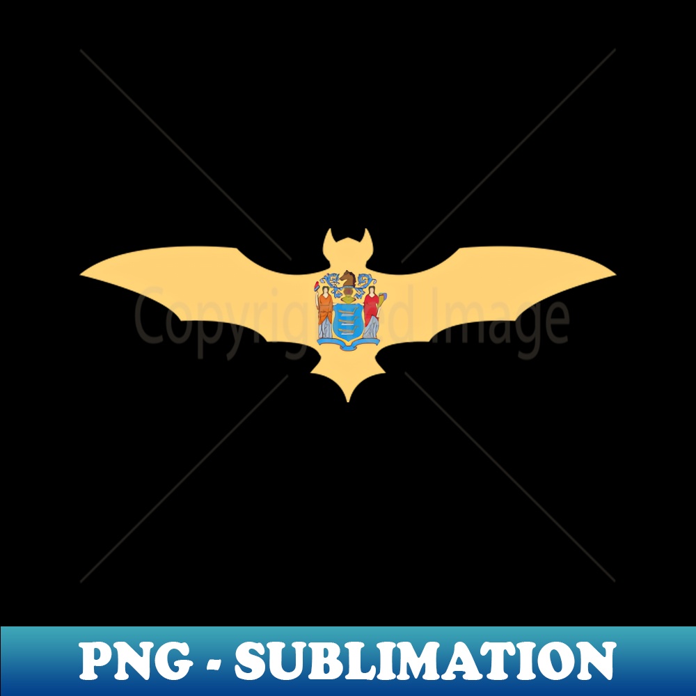 New Jersey Bat Flag - Stylish Sublimation Digital Download - - Inspire ...