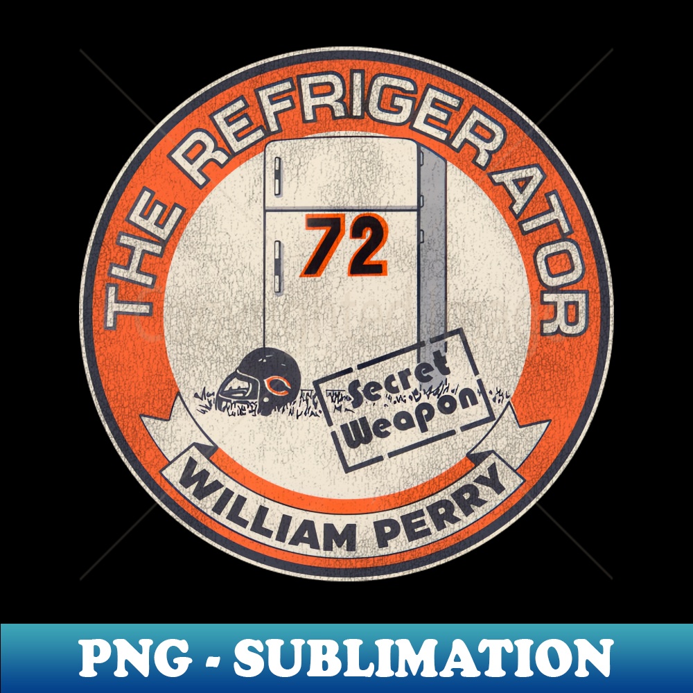 William The Refrigerator Perry - Aesthetic Sublimation Digit | Inspire ...