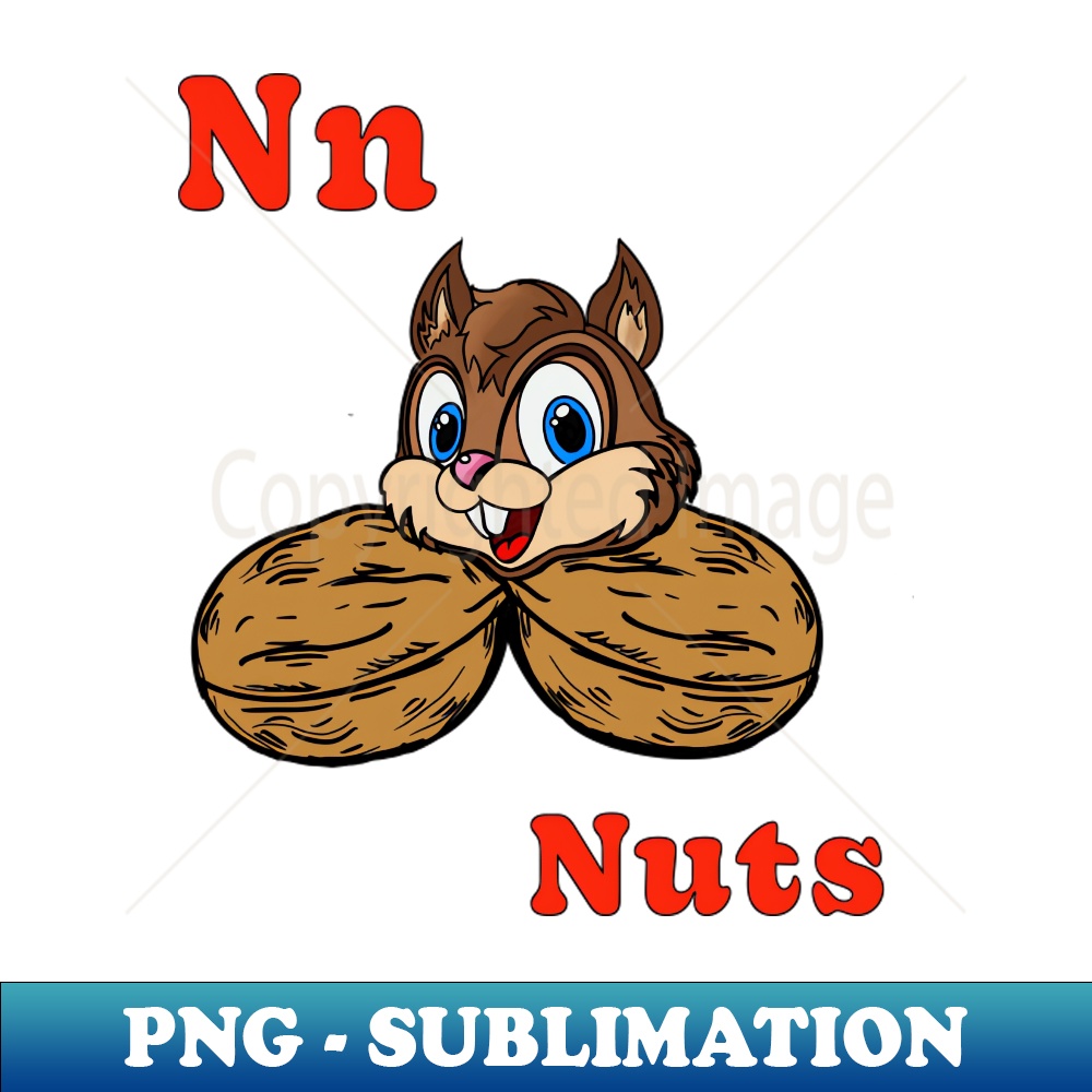 N is for NUTS l - Exclusive PNG Sublimation Download - Revol | Inspire ...