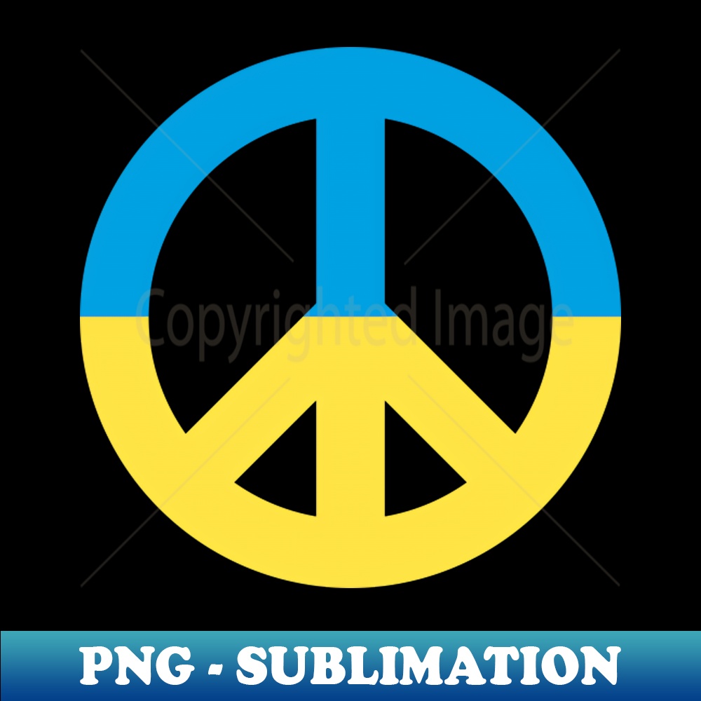 Peace in Ukraine - Symbol - High-Quality PNG Sublimation Dow - Inspire ...