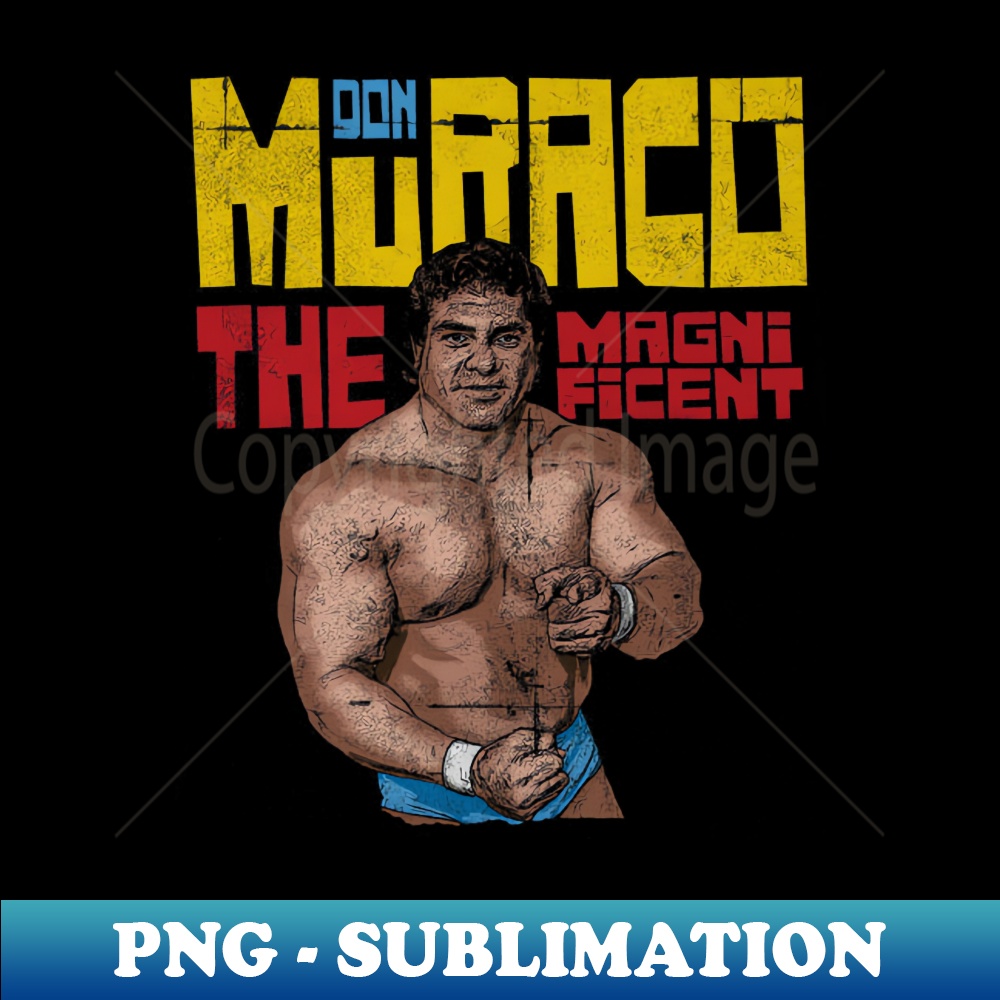 Don Muraco The Magnificent - Exclusive PNG Sublimation Downl | Inspire ...