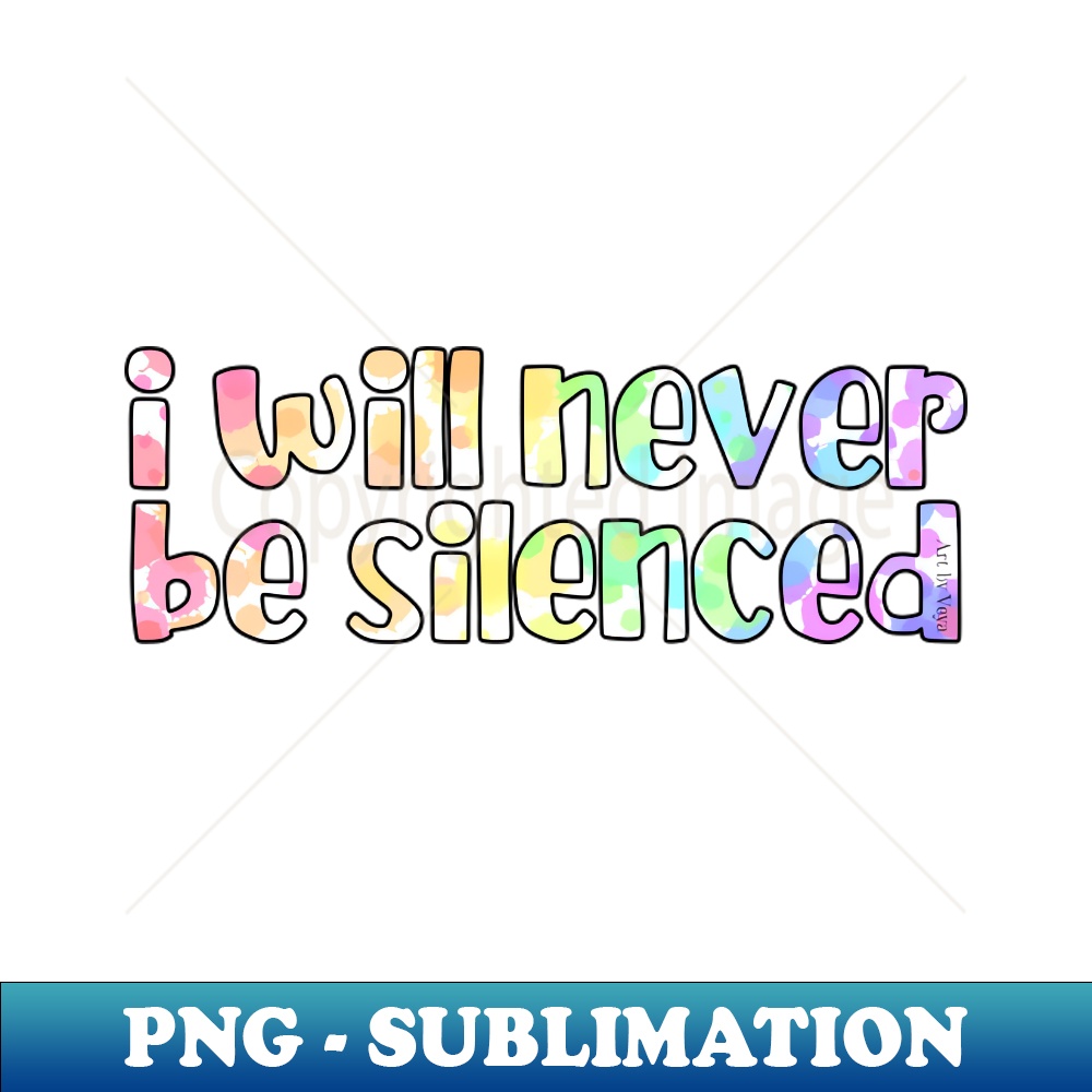I will never be silenced rainbow spots - Artistic Sublimatio | Inspire ...