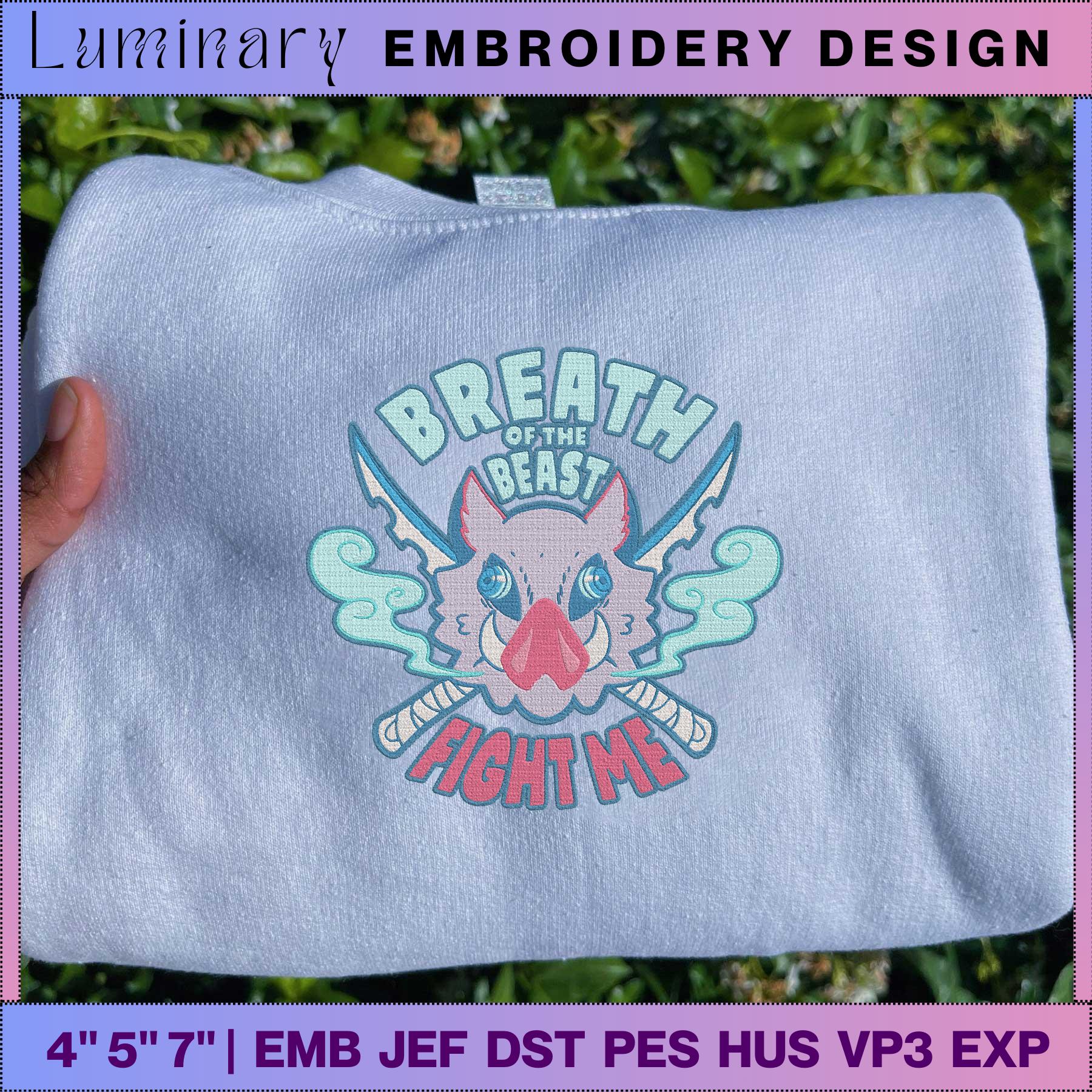 Beast Hero Embroidery, Beast Anime Embroidery, Embroidery De | Inspire ...