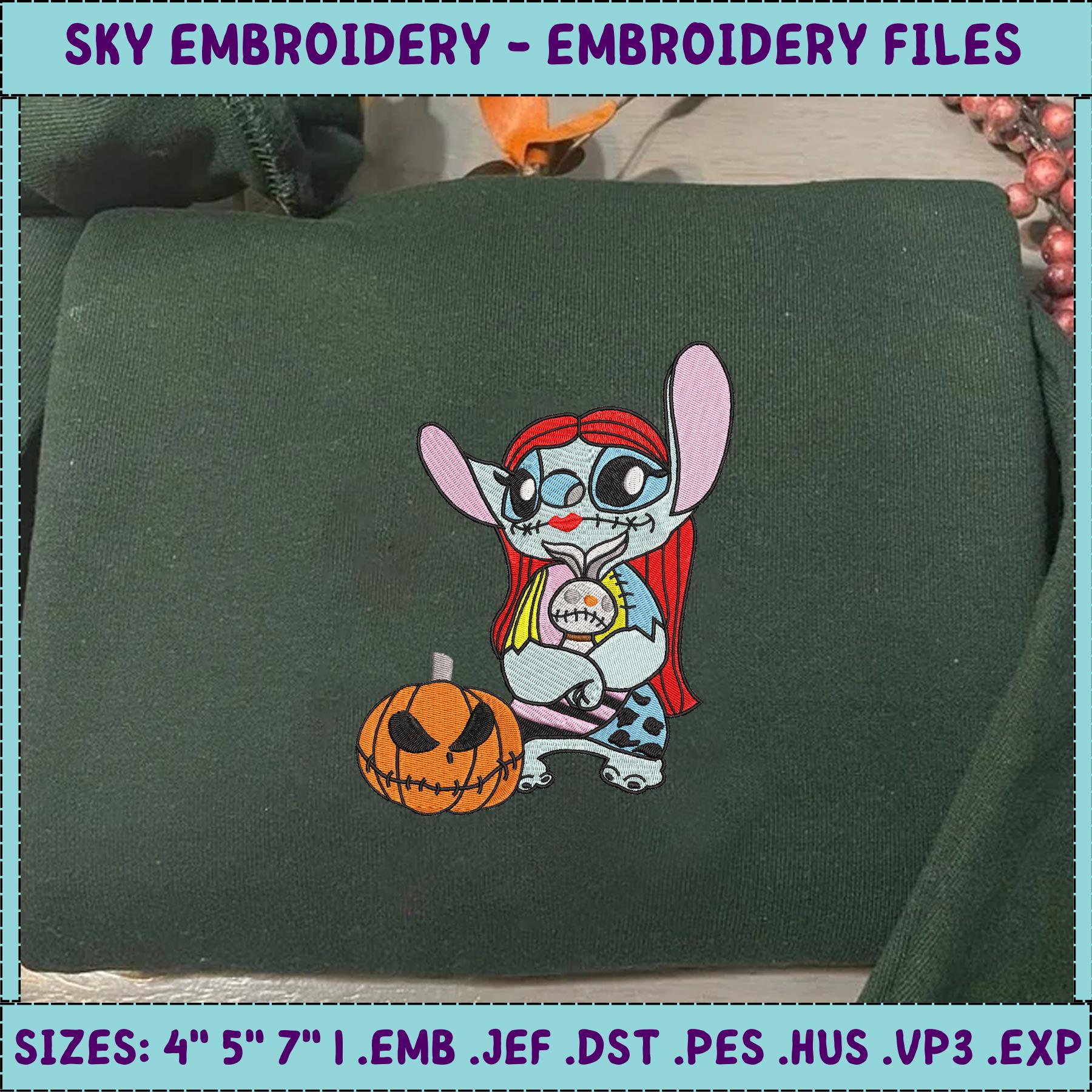 Sally Stitch Embroidery Design, Stitch Cosplay Embroidery De - Inspire ...
