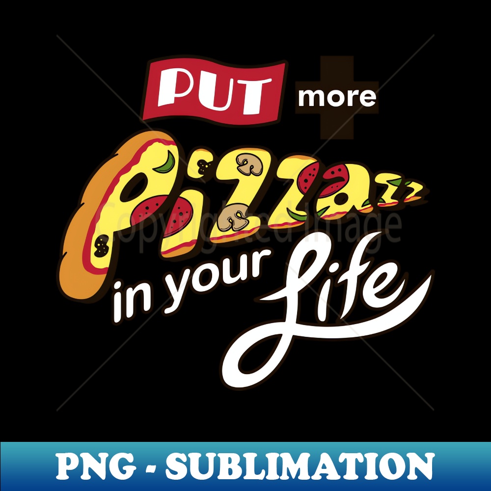 Pizza Lover Typography Slogan - Professional Sublimation Dig | Inspire ...