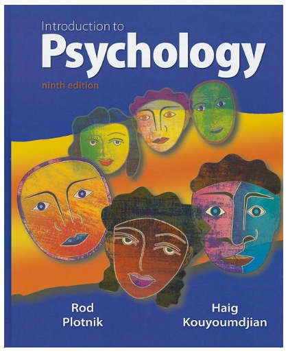 Introduction to Psychology 9th Edition by Rod Plotnik (Autho | Inspire ...