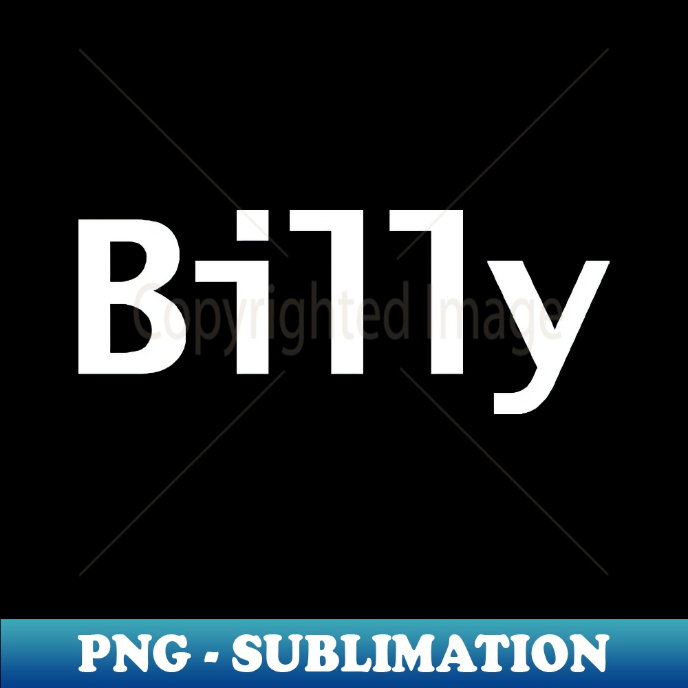 Billy - Sublimation-Ready PNG File - Perfect for Sublimation - Inspire Uplift