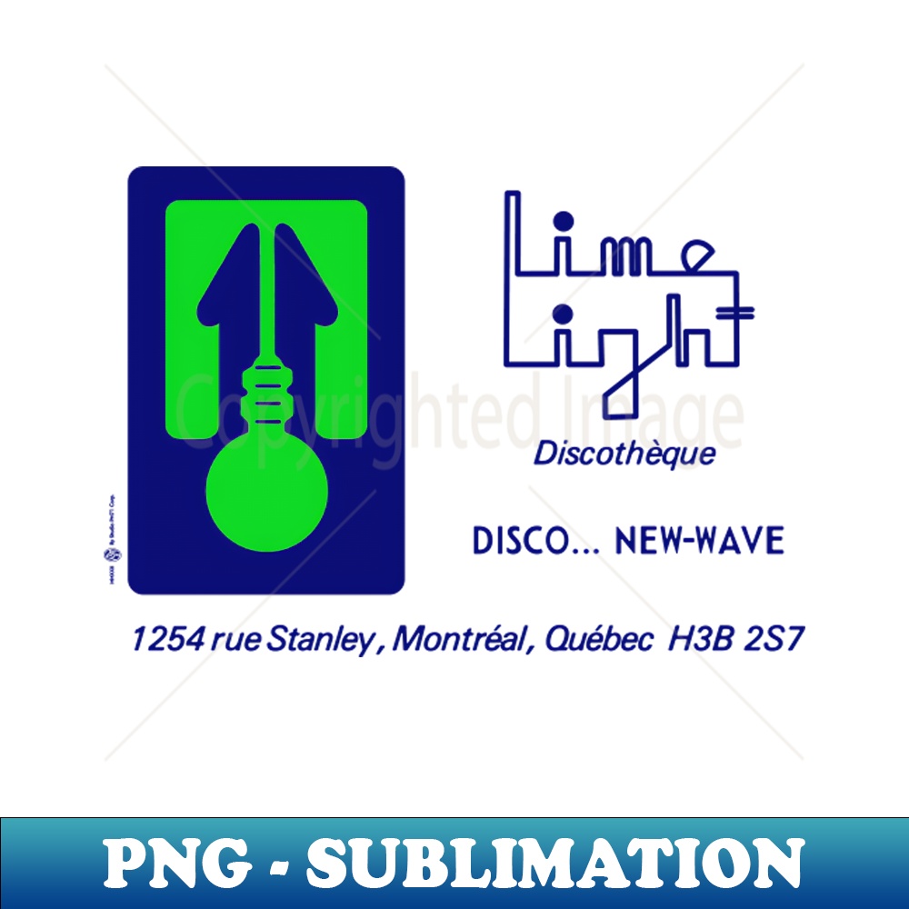 Vintage Retro Lime Light Disco Montreal - Unique Sublimation | Inspire ...