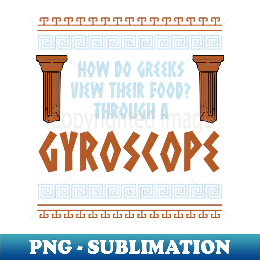 Funny Greek Food Gyros and Greek Chef Cook History Nerd - PN | Inspire ...