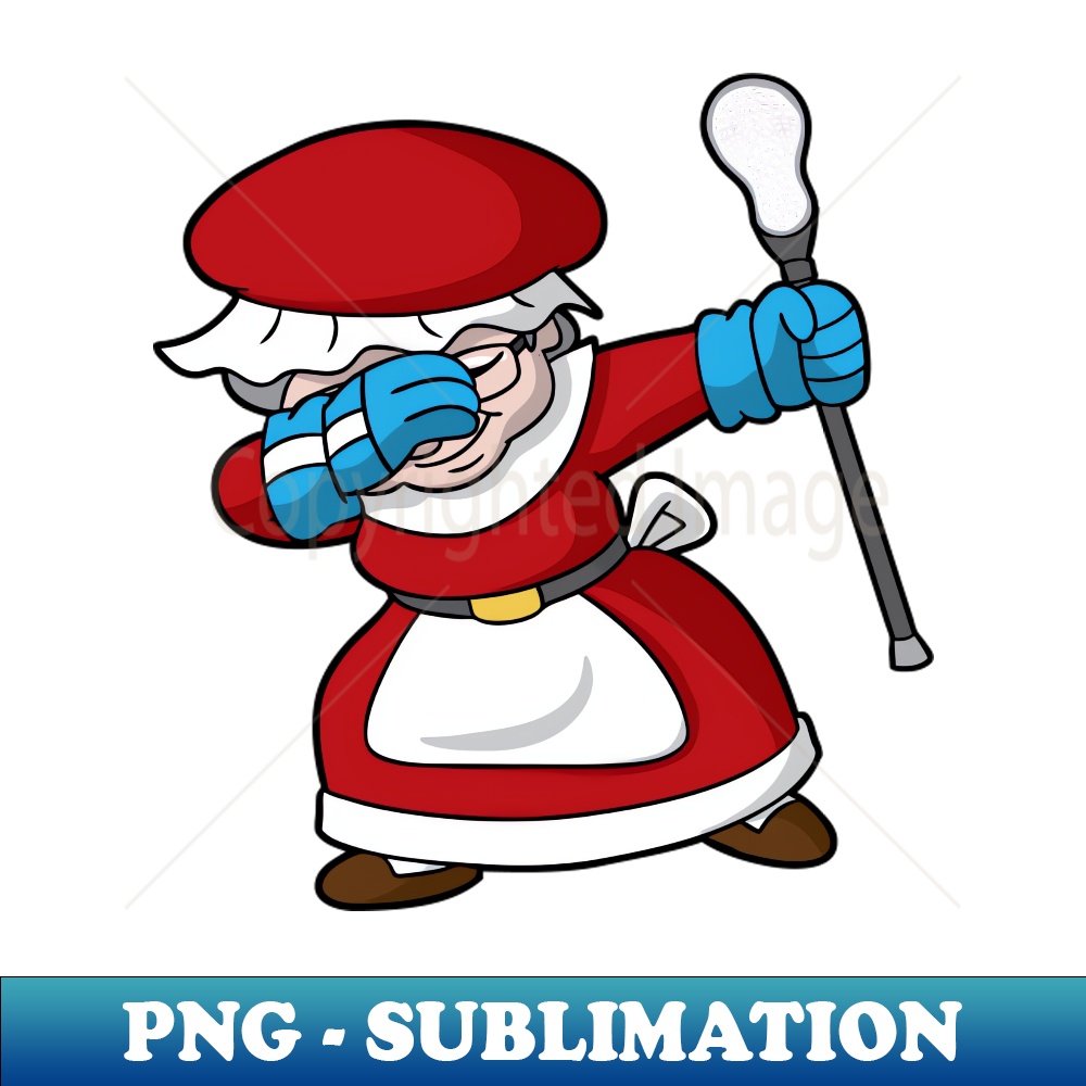 Lacrosse LAX Mrs Claus Christmas - PNG Transparent Sublimati - Inspire ...