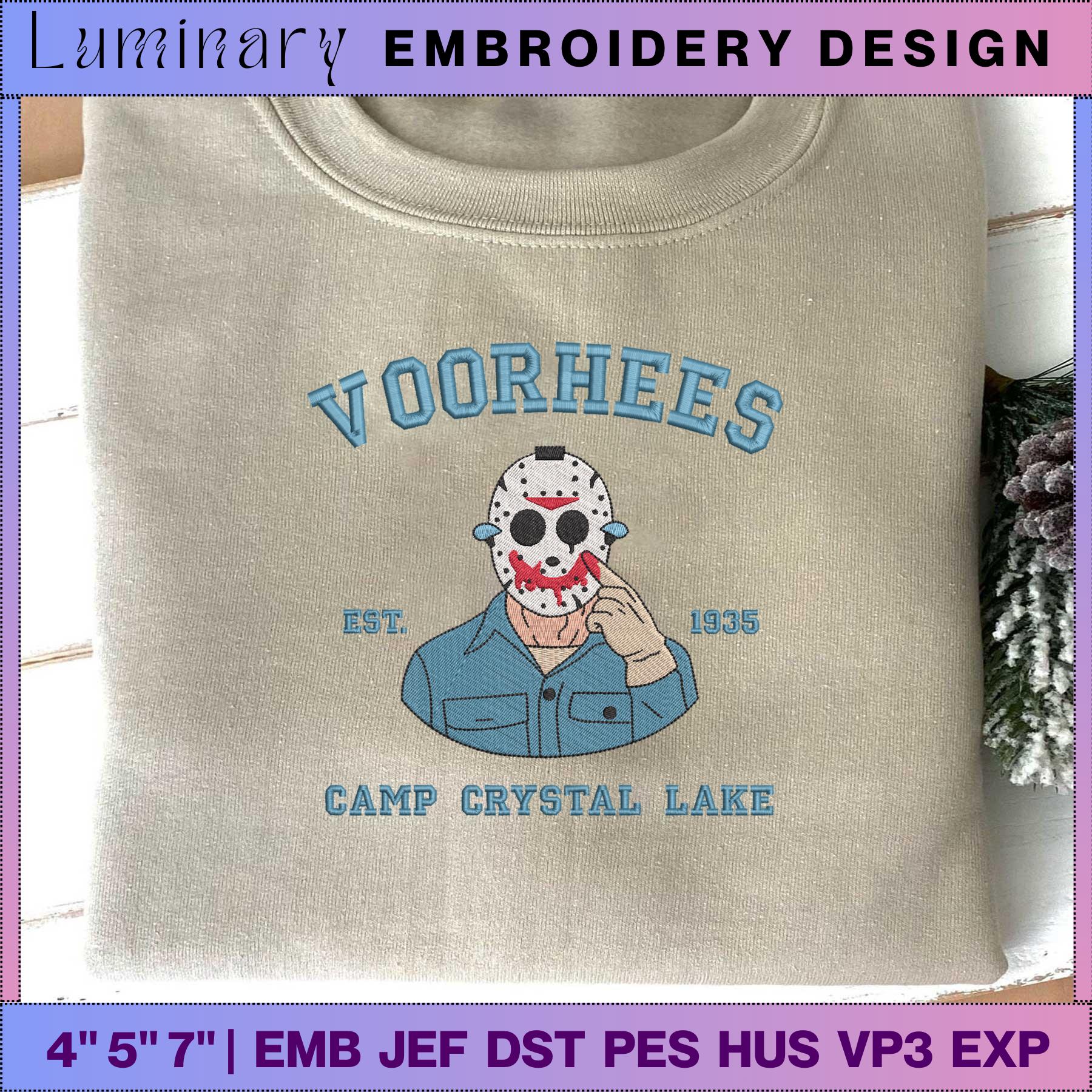 Horror Movie Killer Embroidery Design, The Killer EST 1935 E - Inspire ...