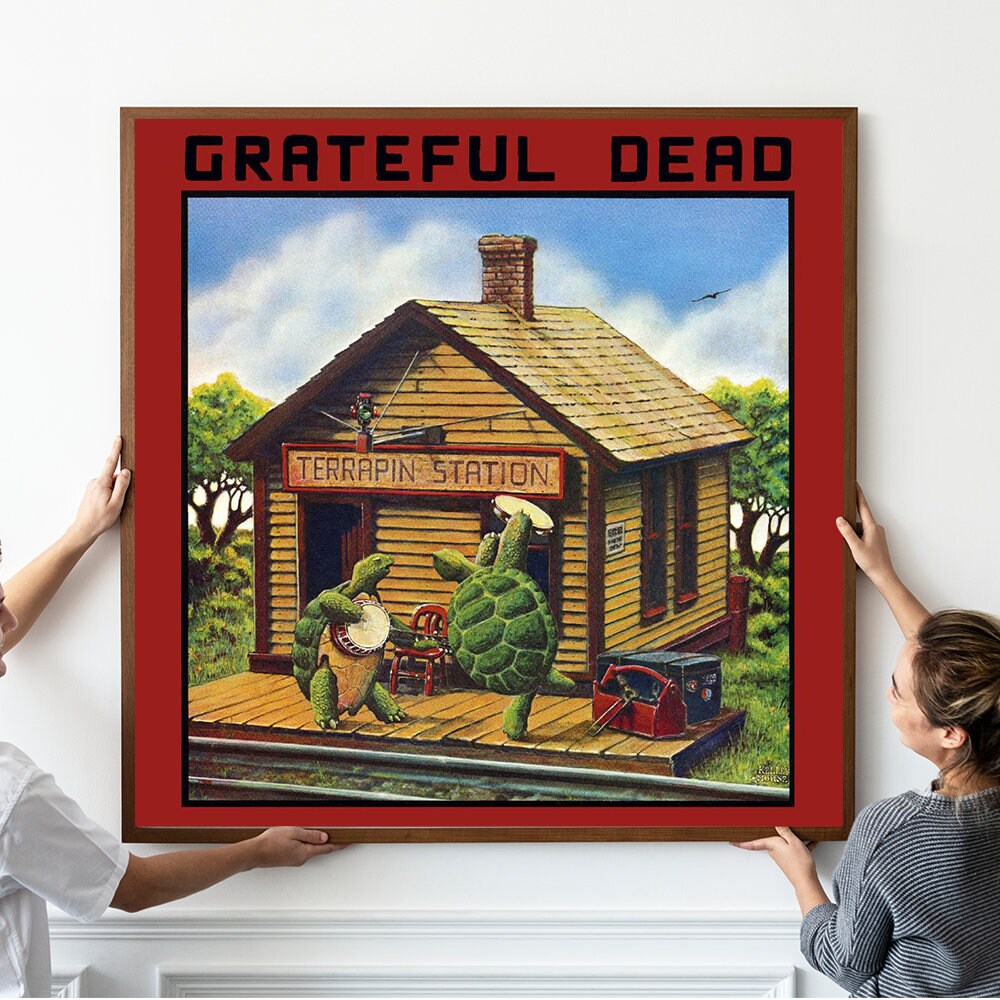 GRATEFUL DEAD Terrapin Station Poster - Album Cover - Music | Inspire ...