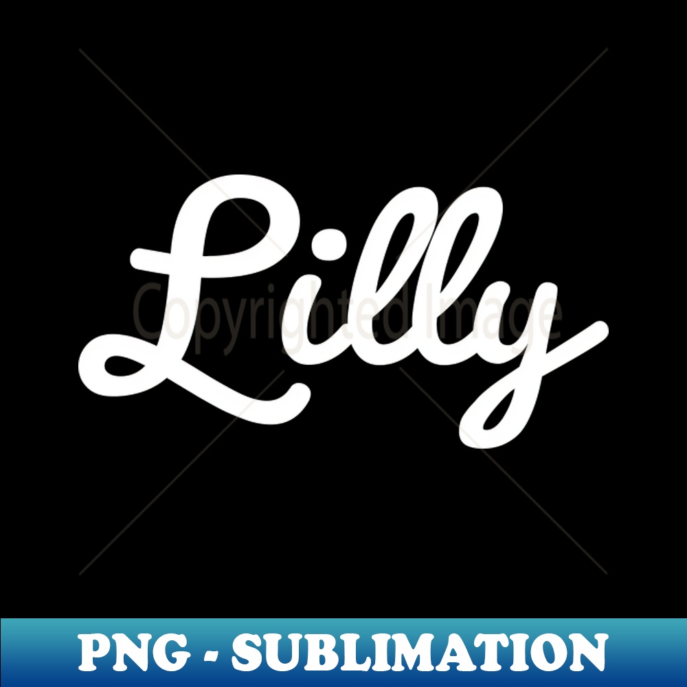 Lilly White Cursive Script Typography - Decorative Sublimati | Inspire ...