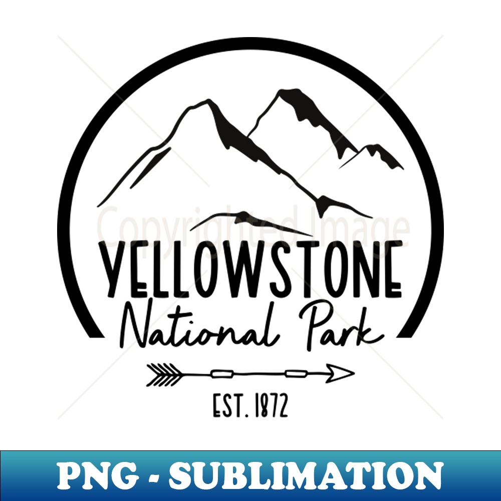 Yellowstone National Park - Exclusive Sublimation Digital Fi | Inspire ...
