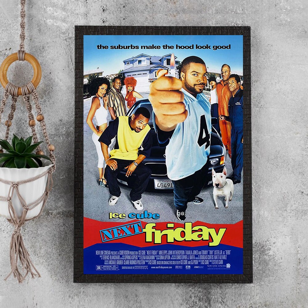 Next Friday Movie Poster - Waterproof Canvas Film Poster - M | Inspire ...