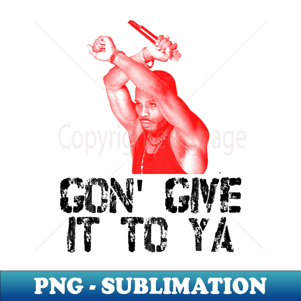 X Gon Give It To Ya DMX Tribute - Retro PNG Sublimation Dig | Inspire ...
