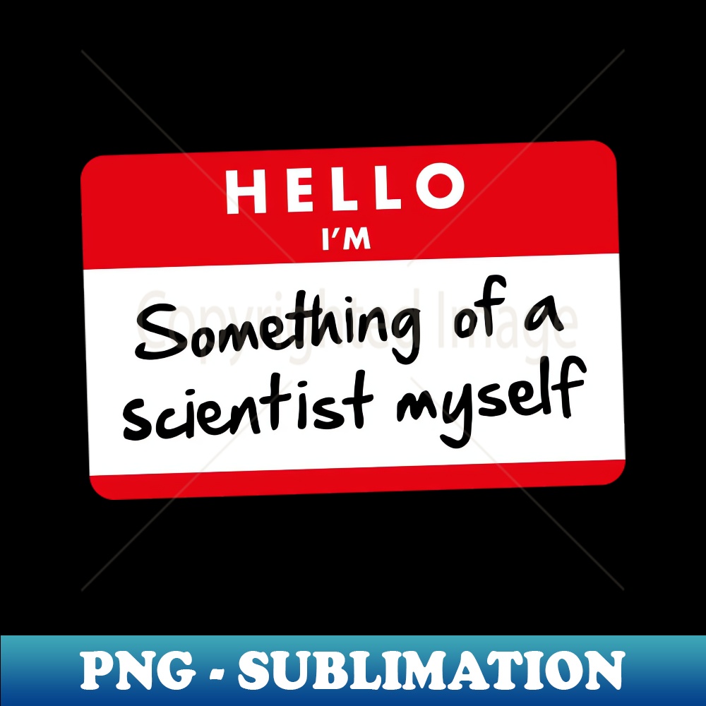 Im Something of a Scientist Myself Hello Im sticker of Norm | Inspire ...