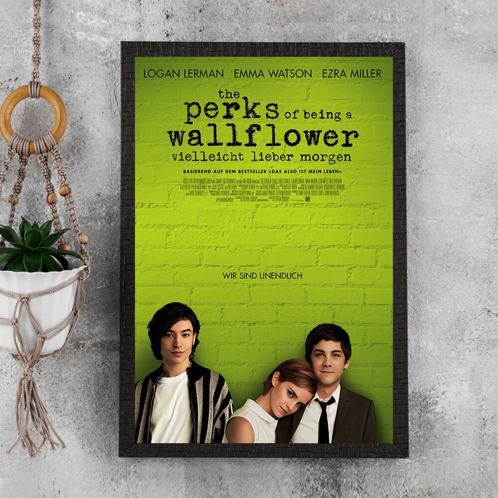 The Perks of Being a Wallflower Poster - Waterproof Canvas P | Inspire ...